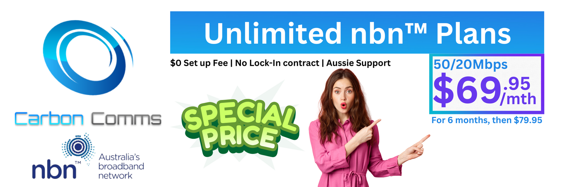 Carbon Comms nbn™ Sign Up Form